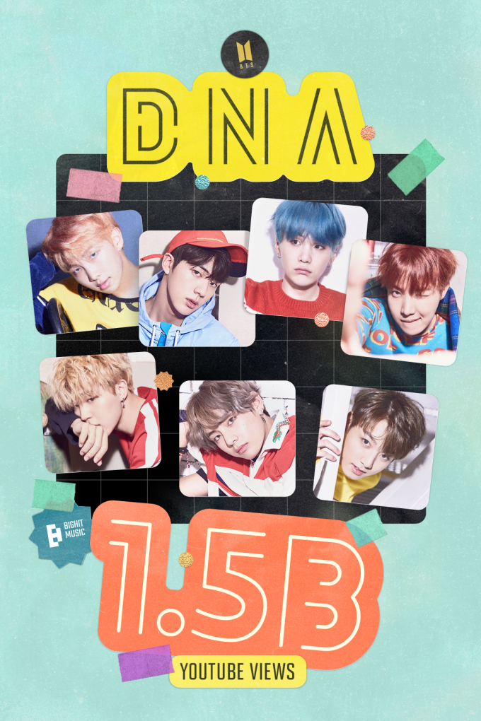 방탄소년단 ‘dna 뮤직비디오 15억 뷰 돌파 Bnt뉴스